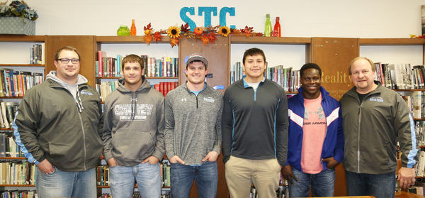 Five from STC football team commit to play college ball | News, Sports ...